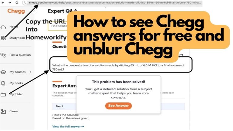 How to See Chegg Answers for Free, Unblur Chegg | Chegg Unlocker
