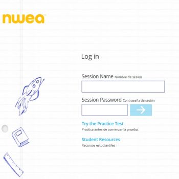 NWEA Map Test Session: NWEA Student Login - Test.mapnwea.org